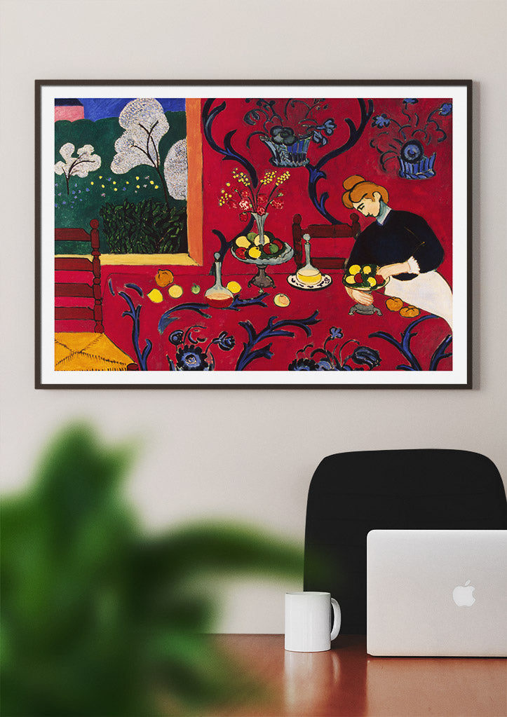 Henri Matisse Harmony In Red