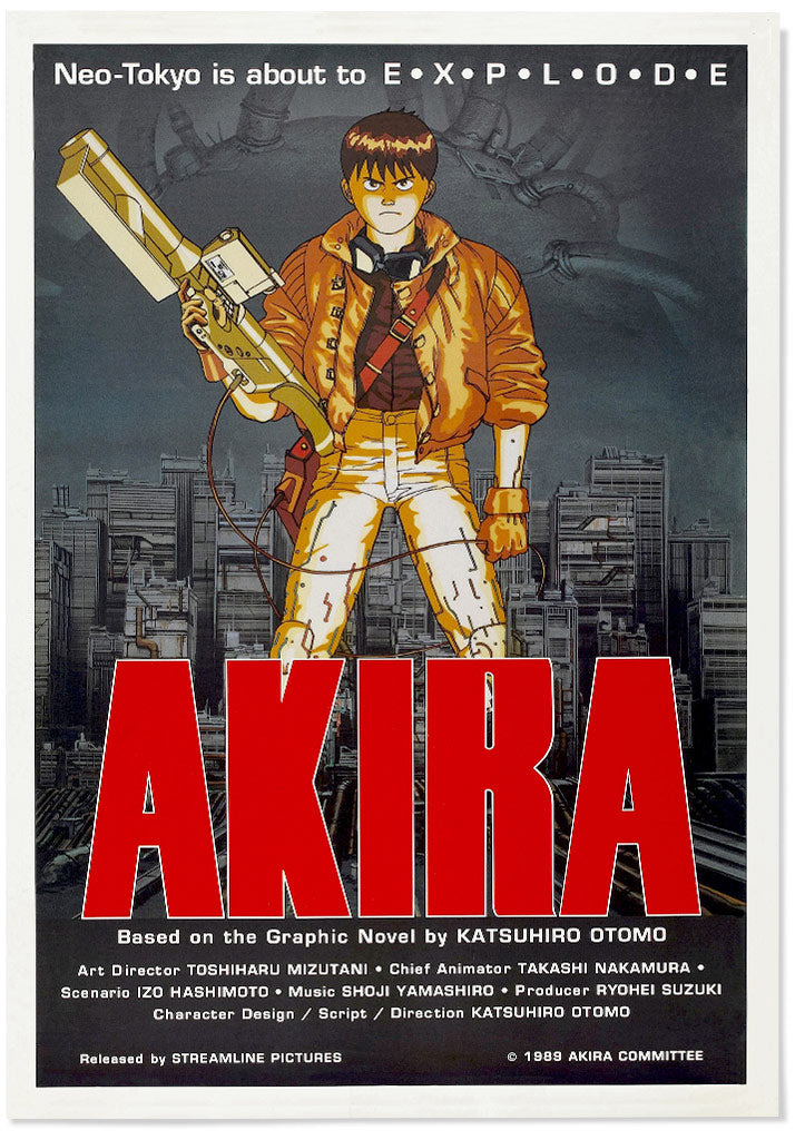 Akira Japanese Movie Poster