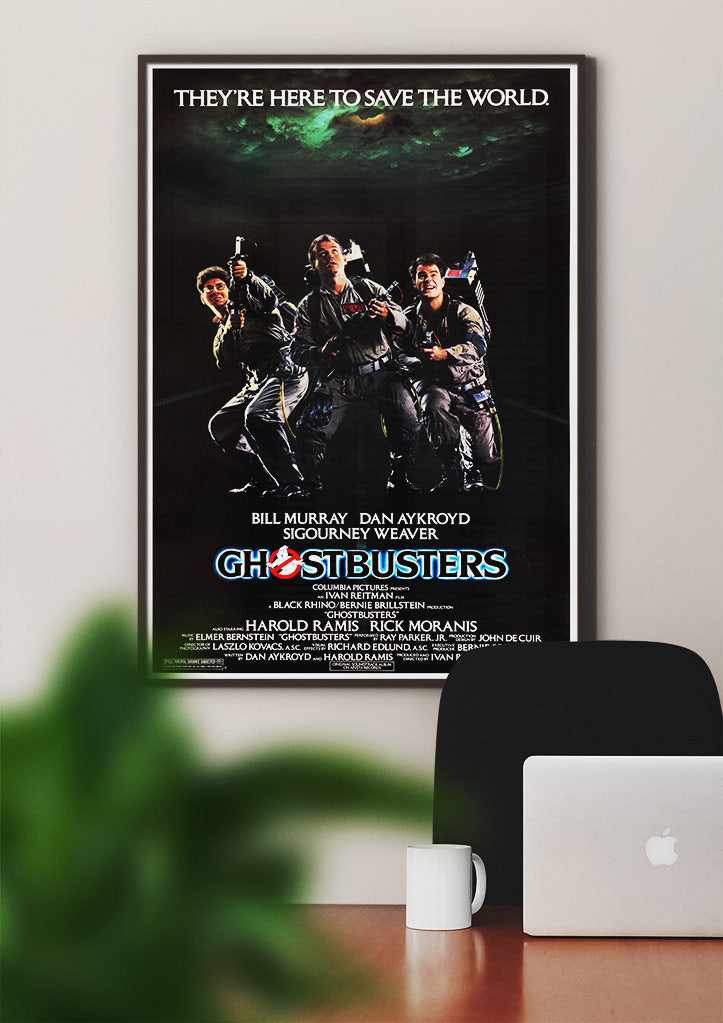 Ghostbusters Movie Poster | Classic Cinema Wall Art – Posterist