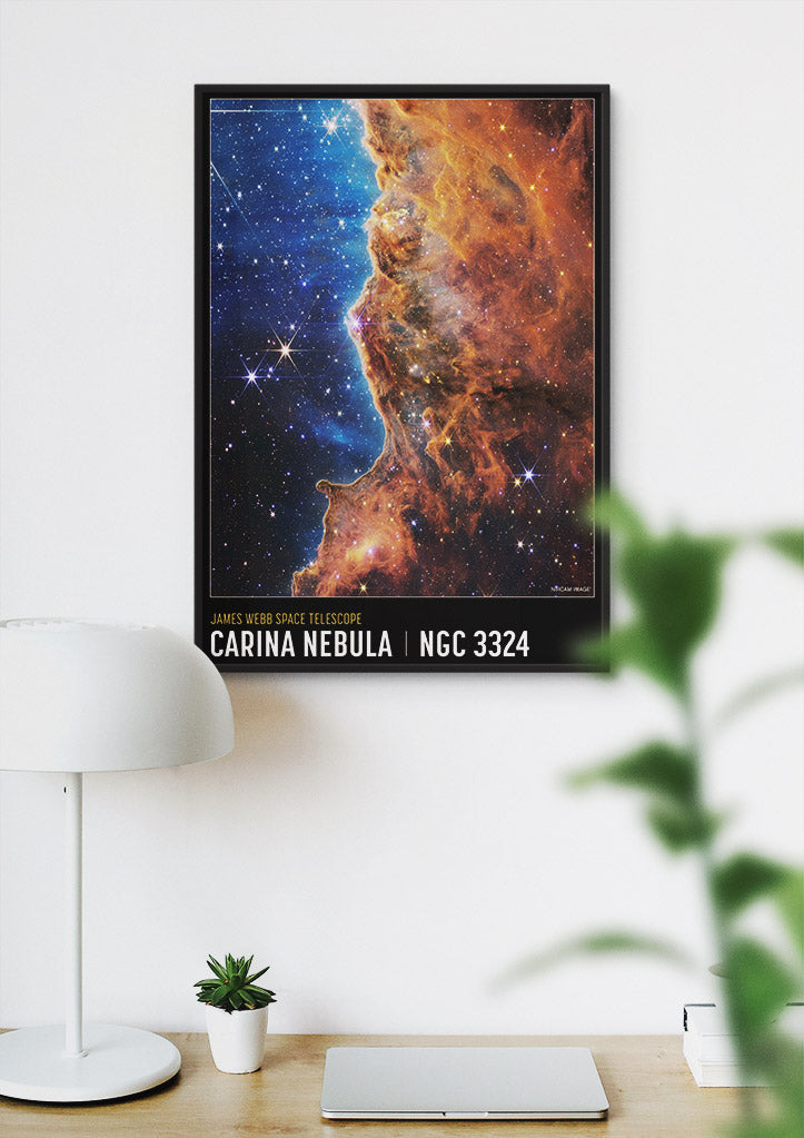 Carina Nebula Poster | James Webb Space Telescope Images – Posterist