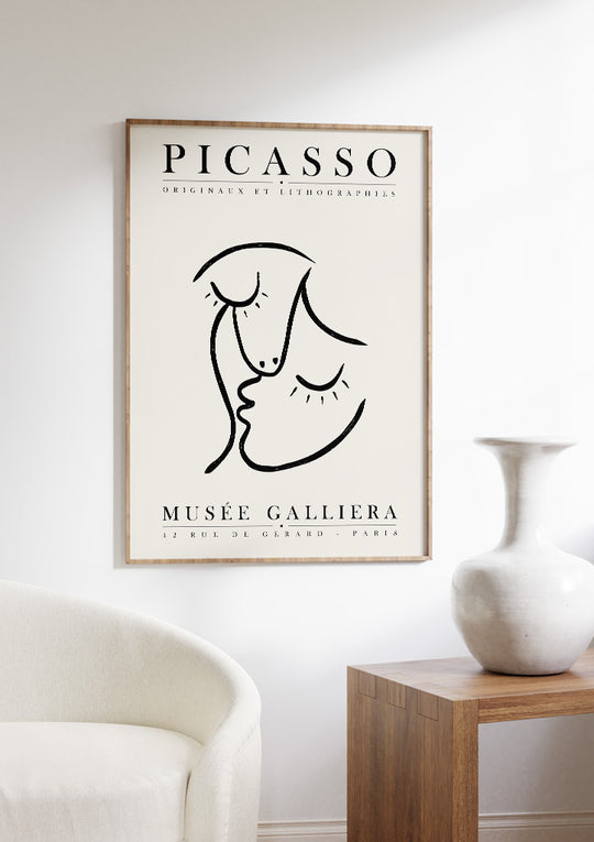 Pablo Picasso Abstract Line Drawings | Modern Art Posters – Posterist