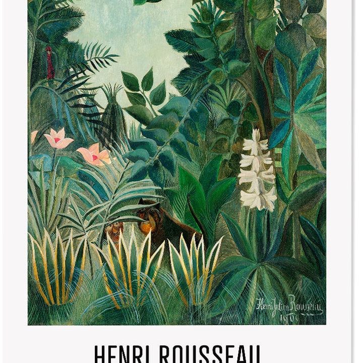 Henri Rousseau Art Prints & Posters | The Equatorial Jungle – Posterist
