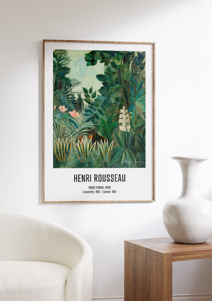 Henri Rousseau Art Prints & Posters | The Equatorial Jungle – Posterist