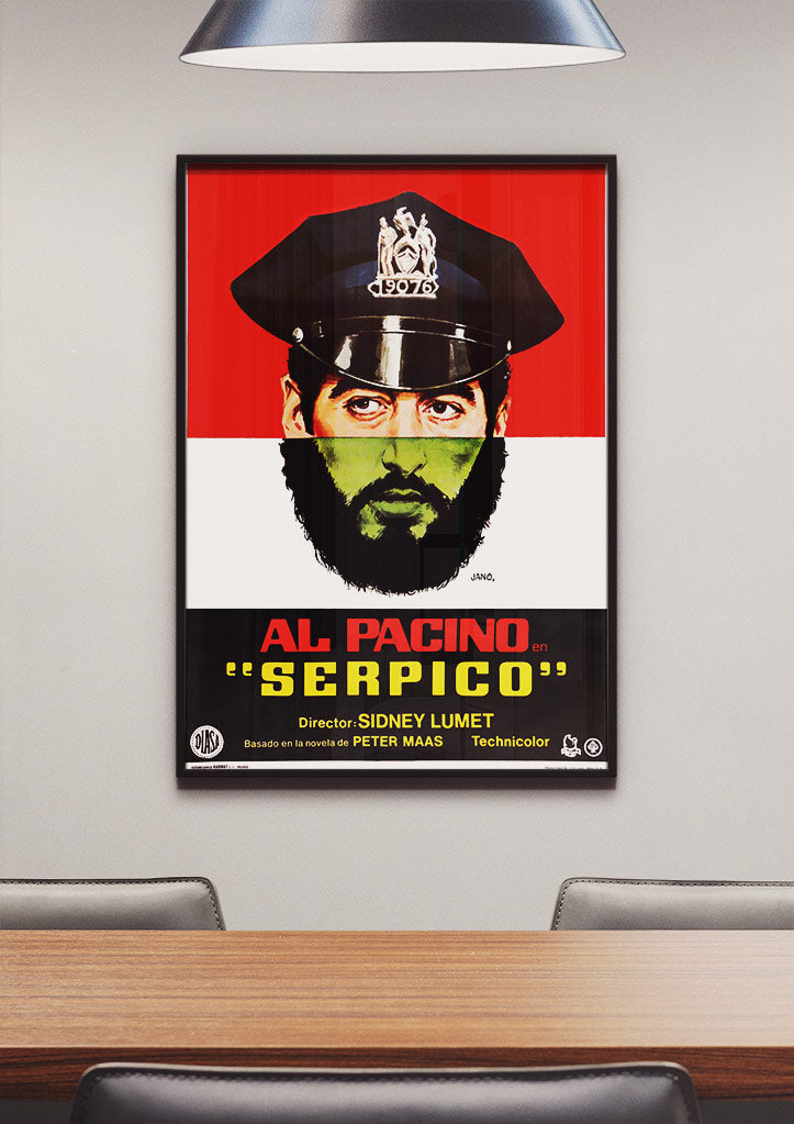 Serpico Movie Poster | Classic & Modern Cinema Posters – Posterist