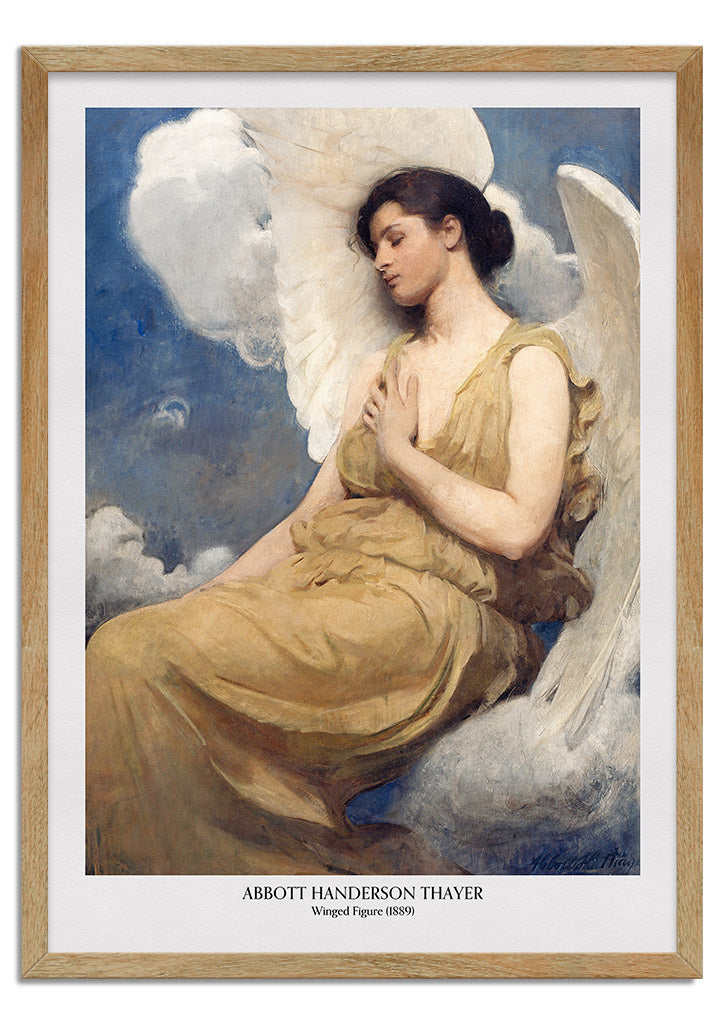 Abbott Handerson Thayer Art Print - Winged Figure – Posterist