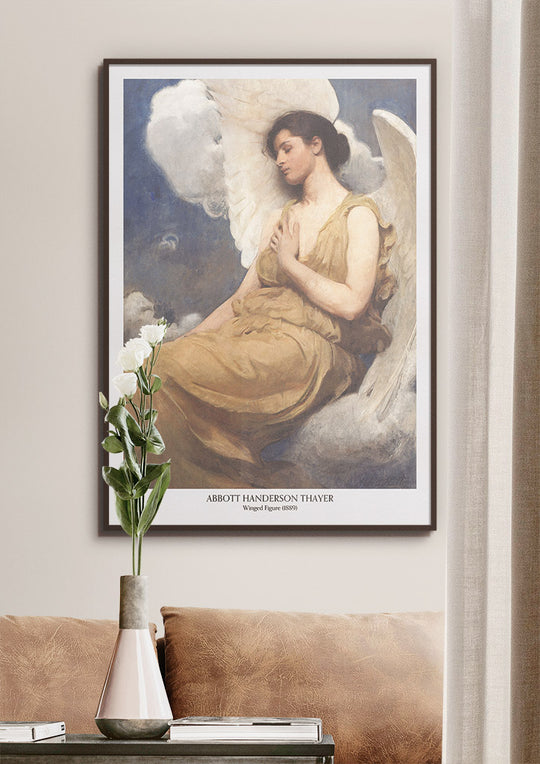 Abbott Handerson Thayer Art Print - Winged Figure – Posterist