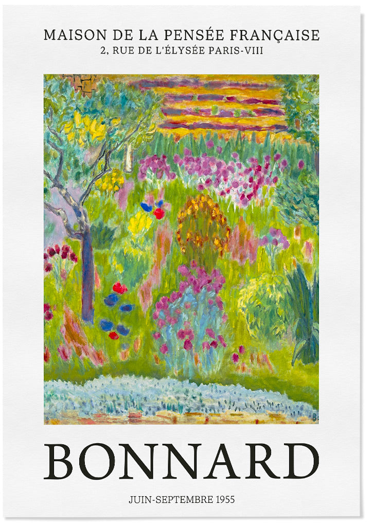 Pierre Bonnard Exhibition Poster | The Garden Art Print – Posterist