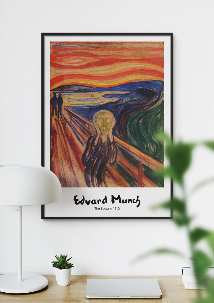 Edvard Munch 'The Scream' Prints & Posters | Famous Wall Art Prints ...