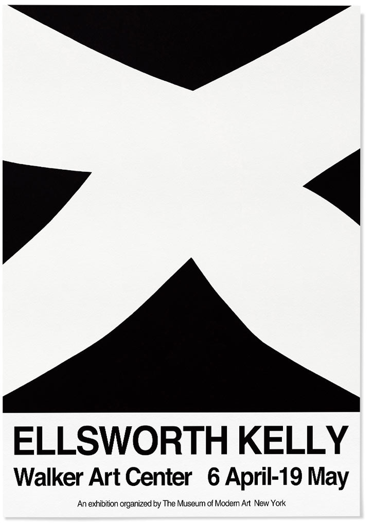 Ellsworth Kelly Exhibition Poster | Mid-Century Modern Art – Posterist