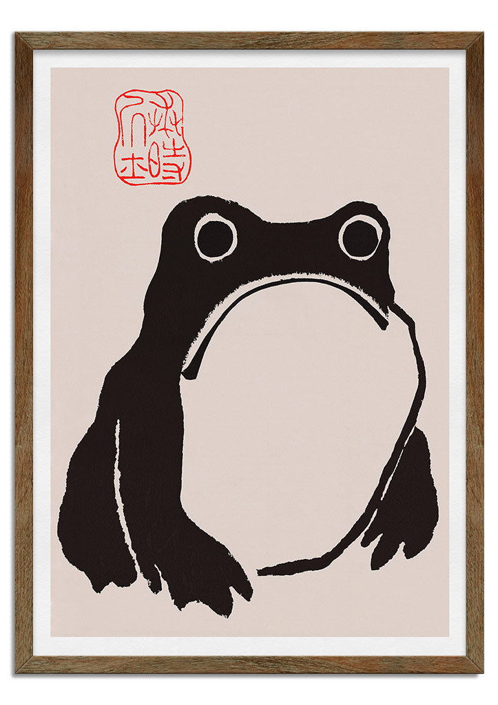 Frog by Matsumoto Hoji Art Print – Posterist