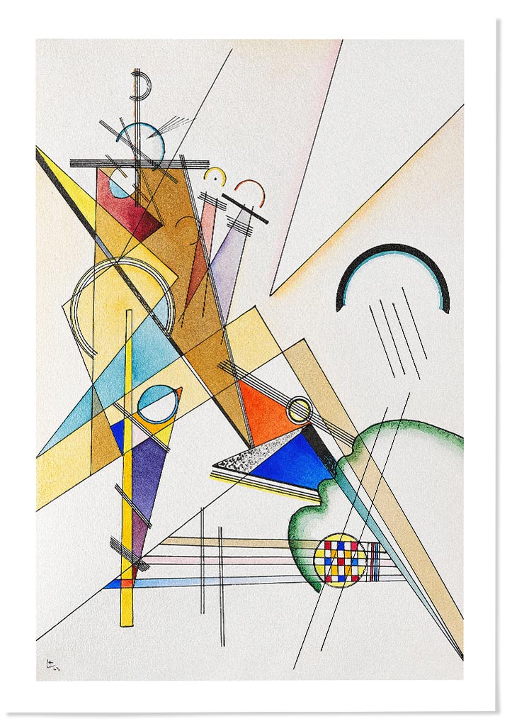 Kandinsky Art Prints And Mid Century Modern Exhibition Posters Posterist