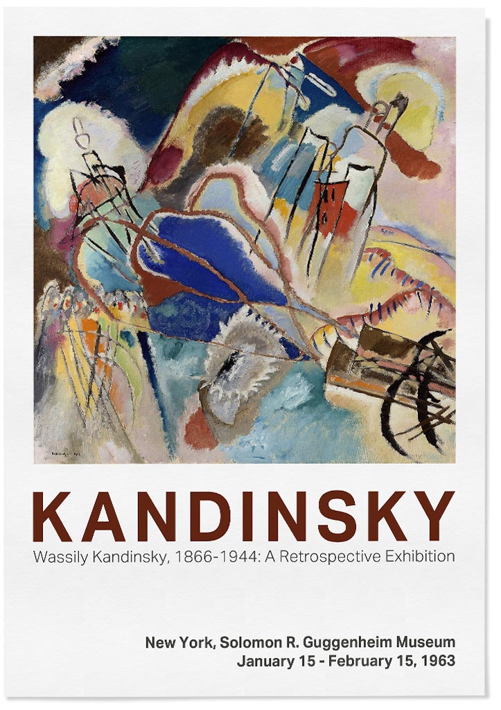 Modern Art Exhibition Posters | Wassily Kandinsky Collection – Posterist