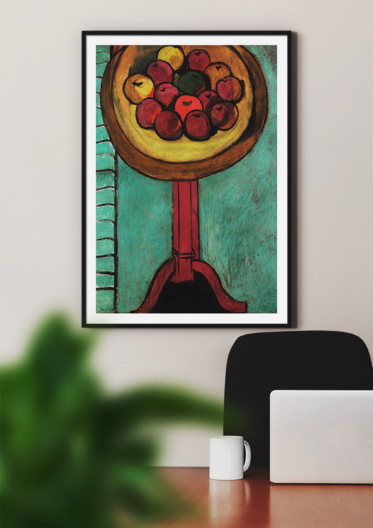 Henri Matisse Art Print - Bowl of Apples on a Table – Posterist