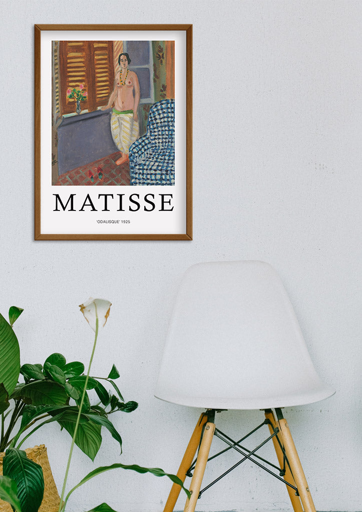 Henri Matisse Female Print | Vintage Exhibition Poster – Posterist