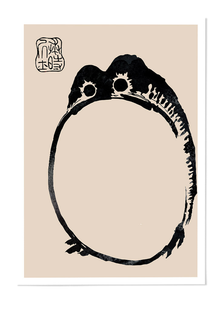 Frog by Matsumoto Hoji Art Print – Posterist