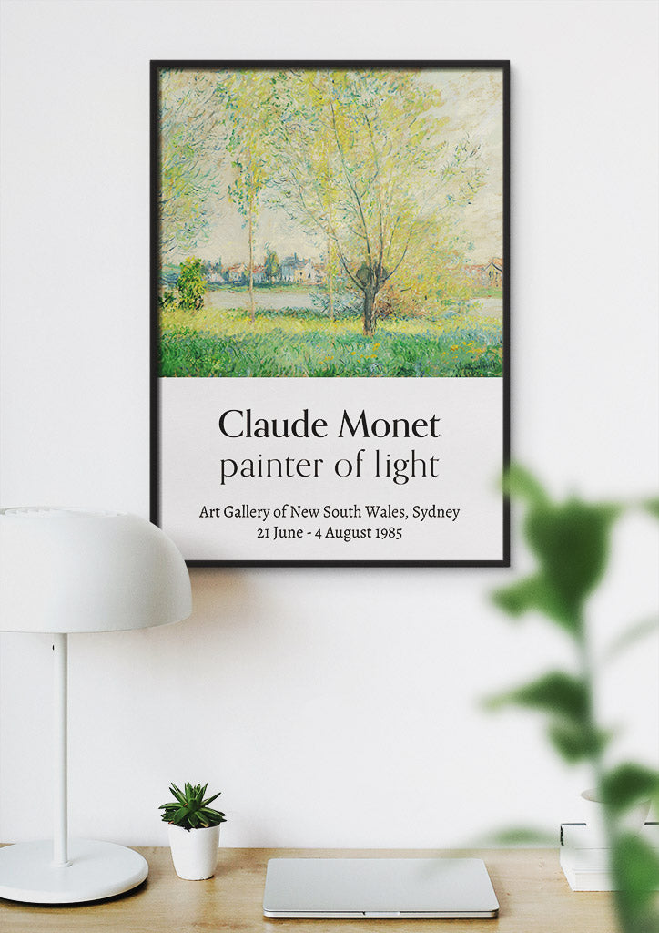 Claude Monet Exhibition Posters | Impressionist Wall Art – Posterist