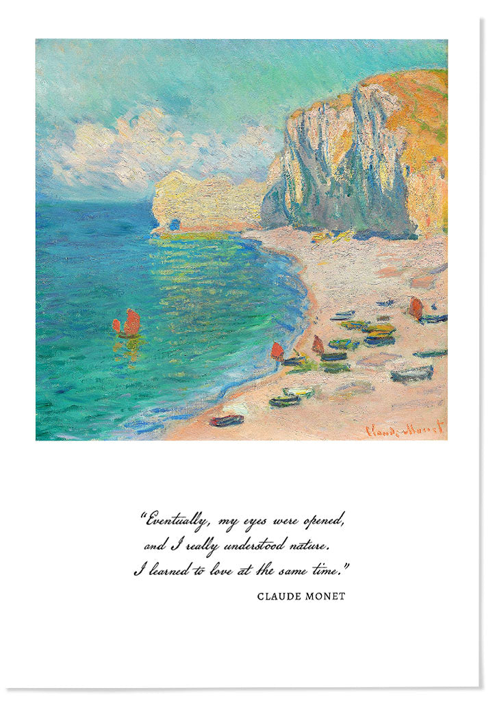Claude Monet Inspirational Quote Prints & Posters – Posterist