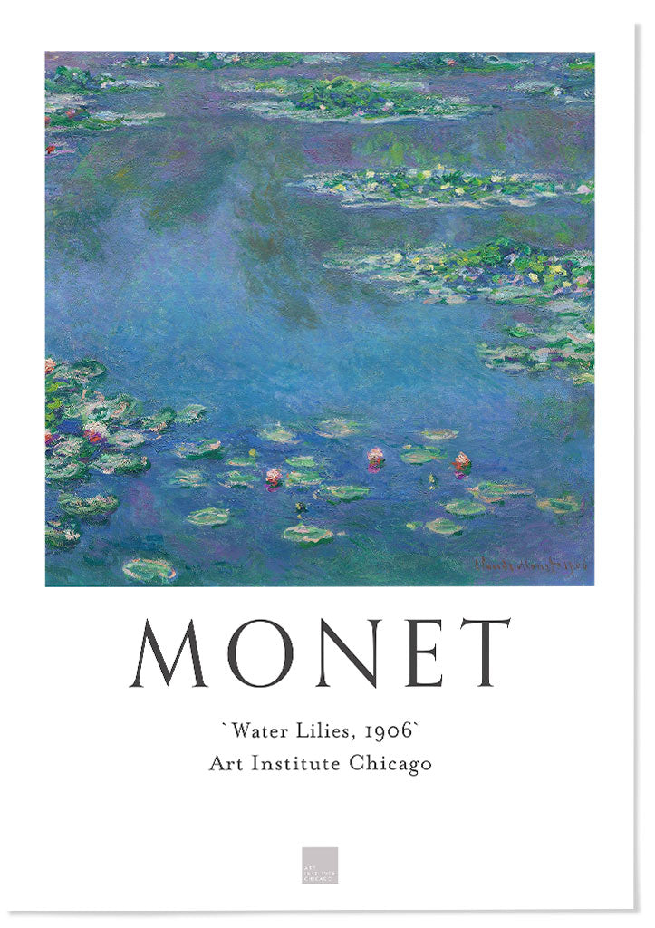 Claude Monet Water Lilies Poster | Impressionist Wall Art – Posterist