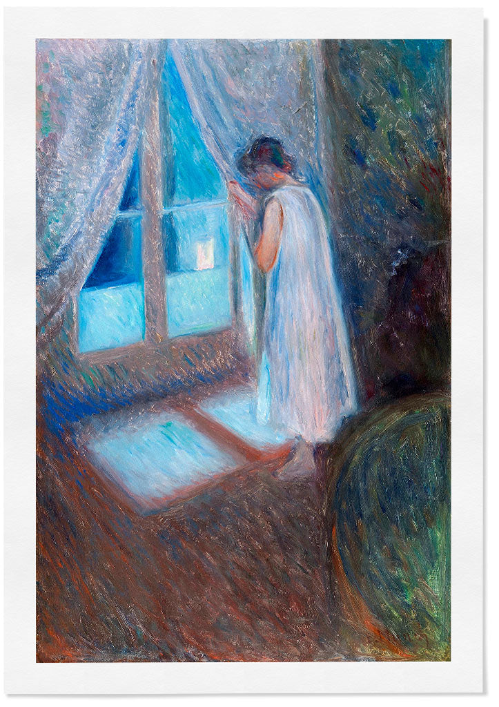 Edvard Munch Art Posters & Exhibition Prints | Girl by The Window ...